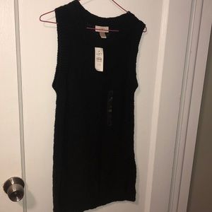 LOFT | Tops | Nwt Loft Black Sweater Tank Xs | Poshmark